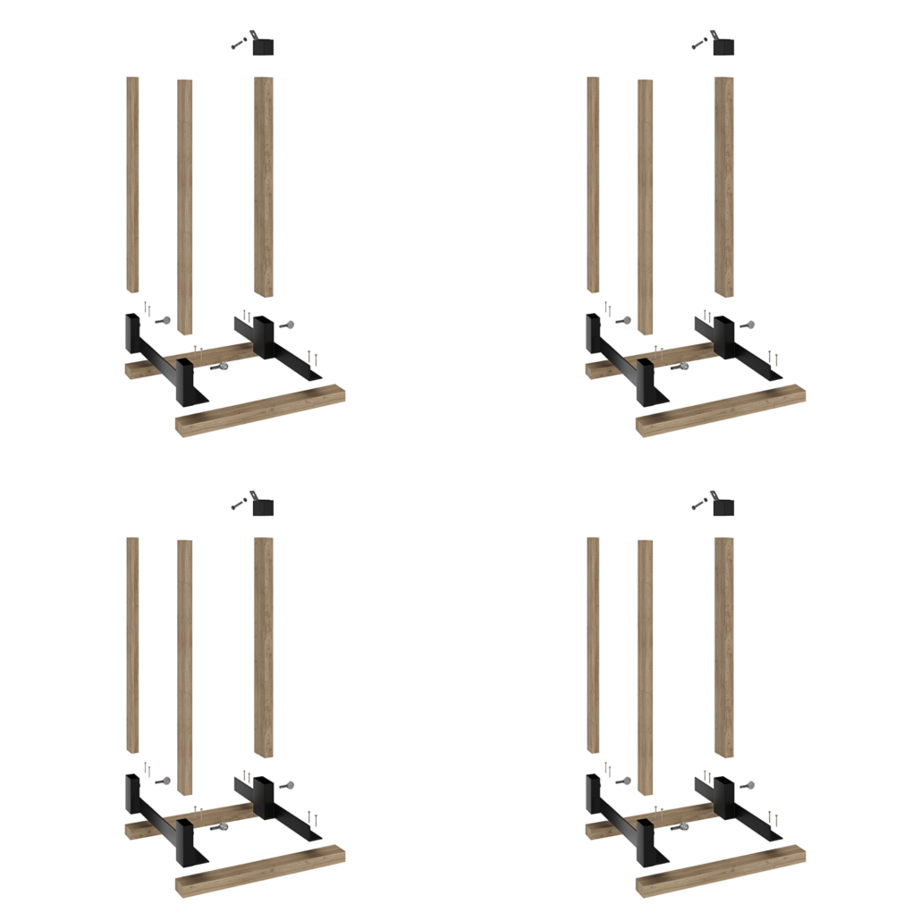 Half Size A-C Zone Steel Target + 60 Paper Targets – Solid Tactical ...