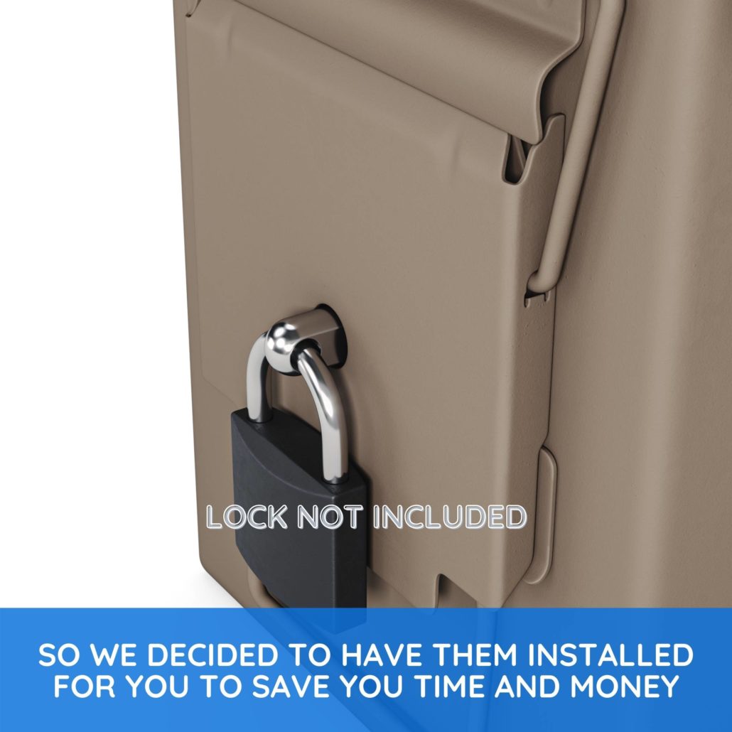 50 Cal FDE Brown with Lock Kit – Solid Tactical Outdoor Shooting Gear